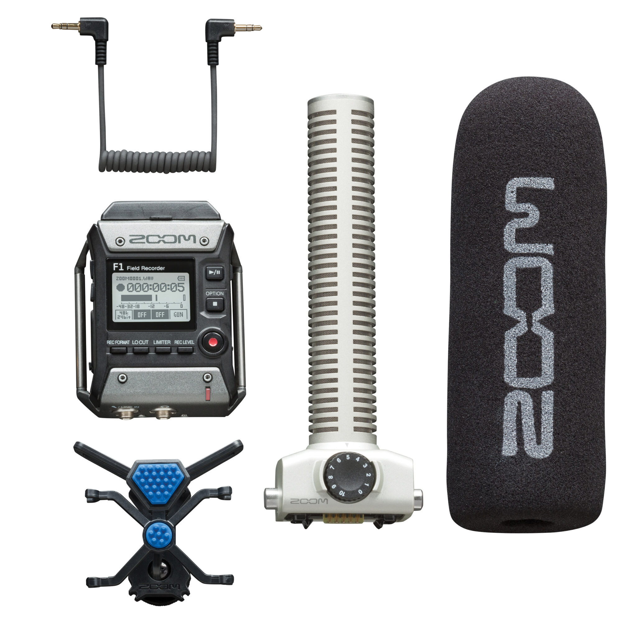 Zoom F1-SP - Field Recorder w/ Shotgun Microphone - Sound Of Ministry