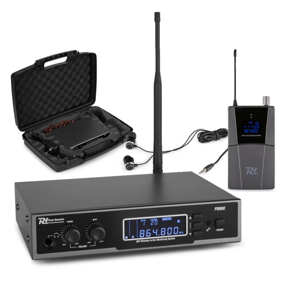 Power Dynamics PD800 - In-Ear Monitoring System - Sound Of Ministry