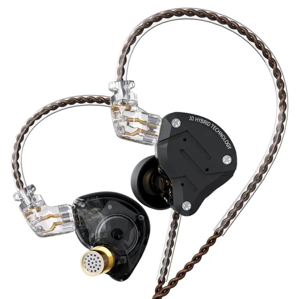 KZ ZS10 Pro 2 - In-Ear Headphones (Black) | Sound of Ministry